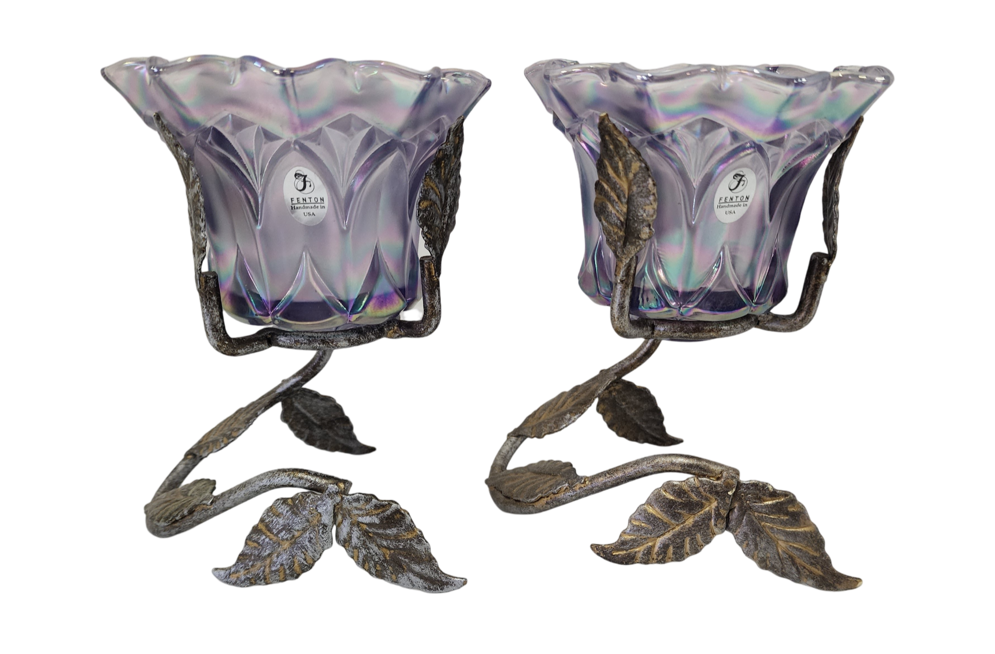 Fenton Art Glass Votive Candle Holders – The Beauty of Handcrafted Gla ...